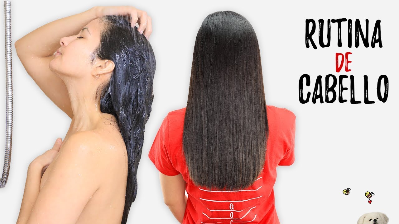 Rutina De Cabello Para Repararlo Y Hacerlo Crecer 🦄 Bessy Dressy Youtube