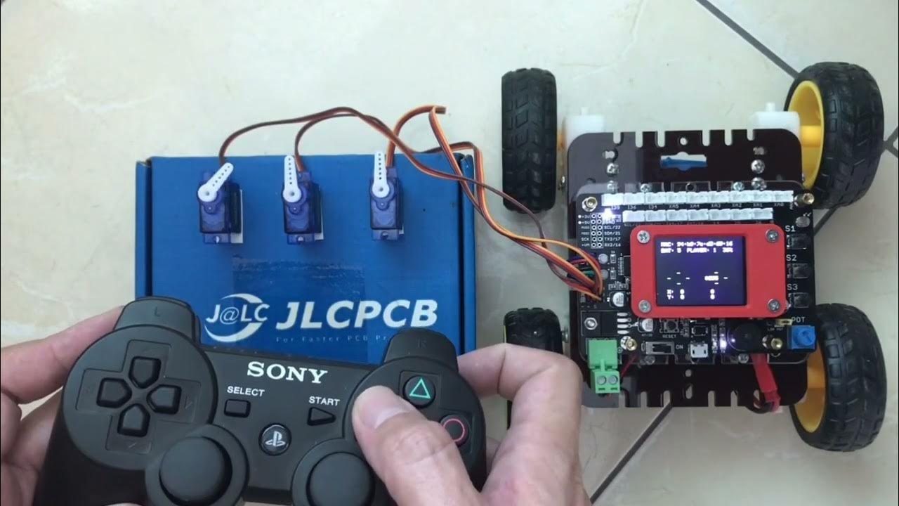 CP06 control Servo Motor PS3. - YouTube