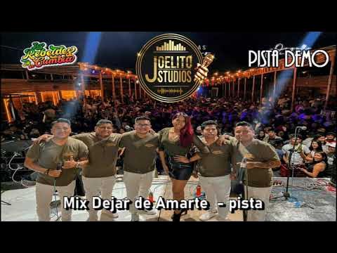 Mix Dejar de Amarte - Los Rebeldes de la cumbia - pista karaoke - YouTube