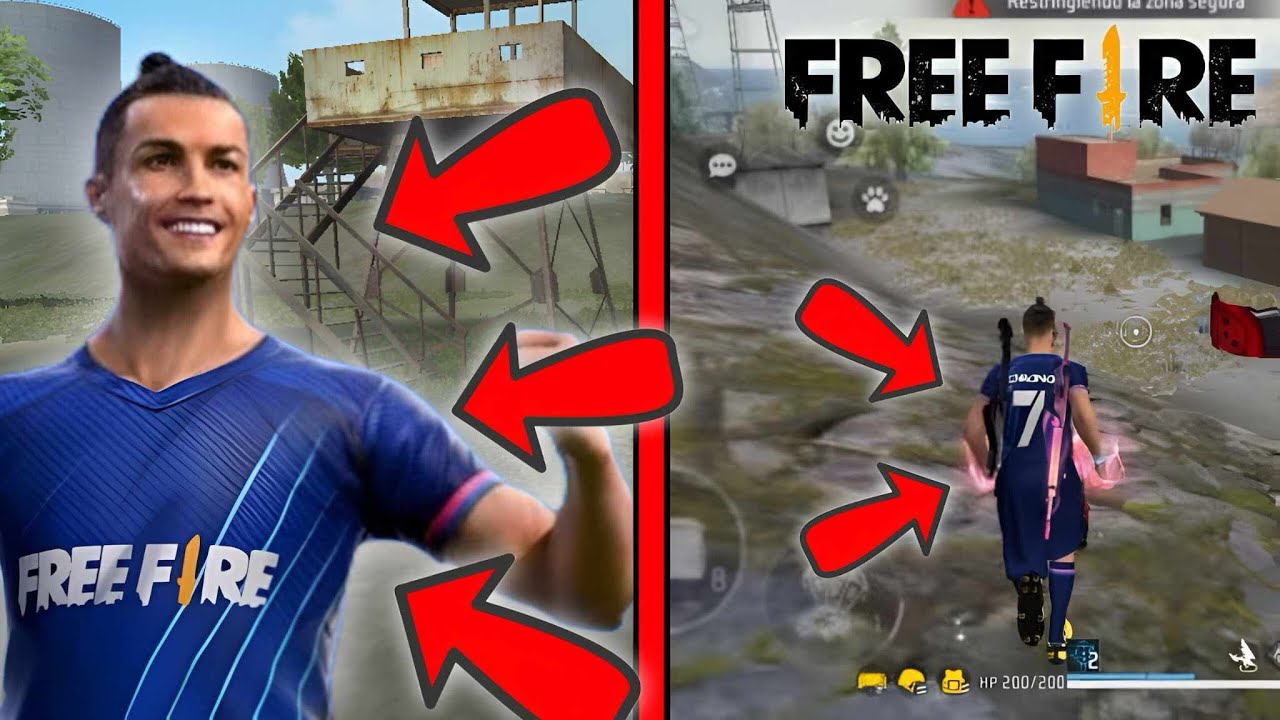 JUEGO CON LA SKIN DE CRISTIANO RONALDO Y PASO ESTO…*+10 kills* - YouTube
