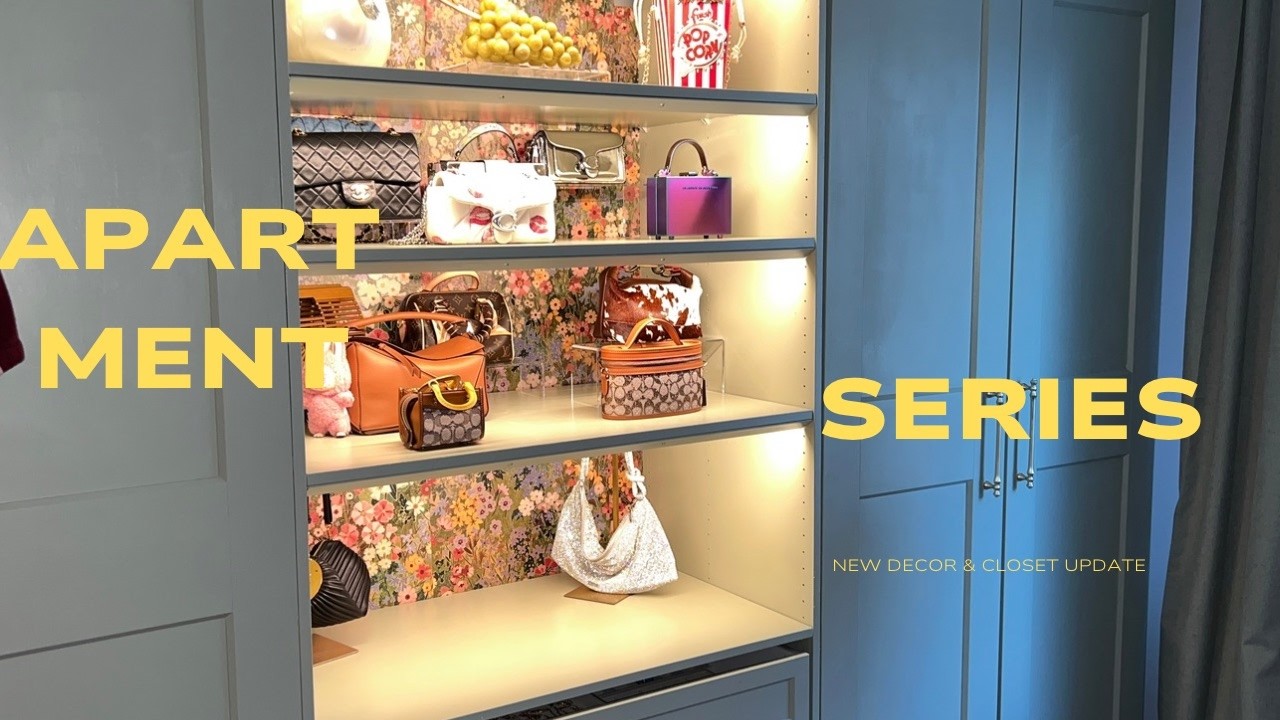 Apartment Series| New Home Decor & Closet Update - YouTube