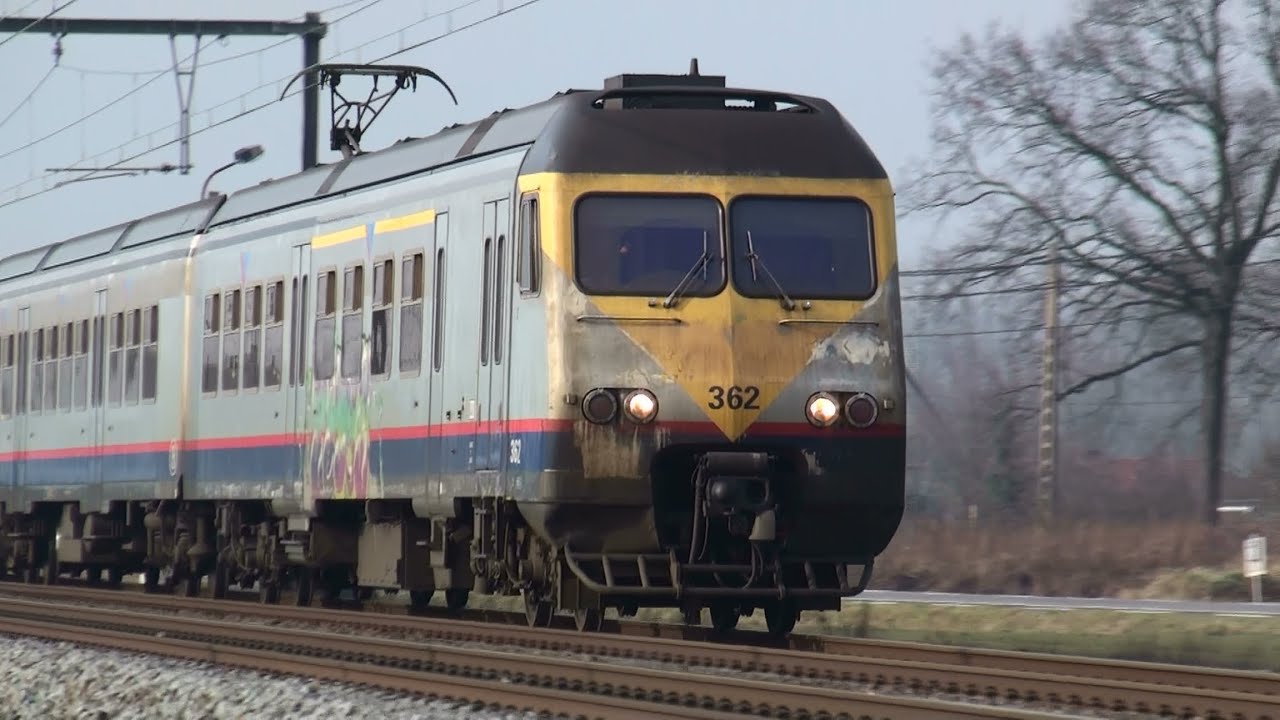 2012-02-17 [SNCB/NMBS] Class AM 80, IR 2914 - YouTube