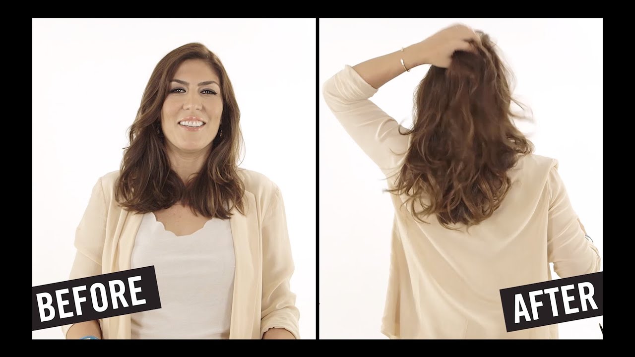 How to: 16" Sombre Extension by Hairdo - YouTube