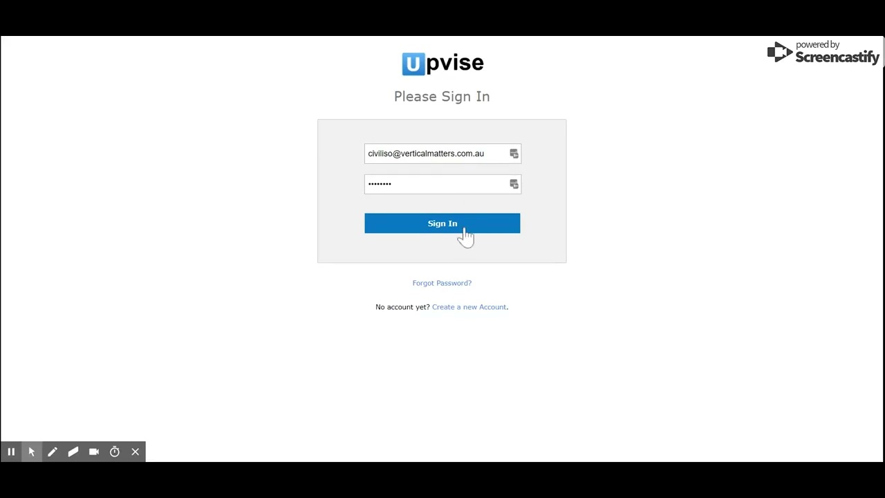Upvise® Australia: Login on Web - YouTube