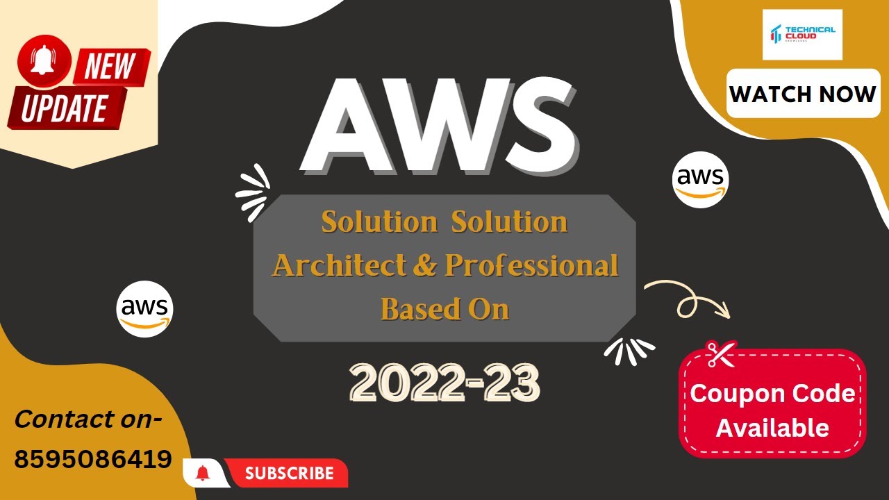 Update On AWS Solution Architect &Professional Based On 2022-23👍| By Technical Cloud Knowledge ...