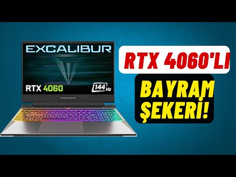 Bayram Şekeri Tadında Harika Laptop! RTX 4060 🍬