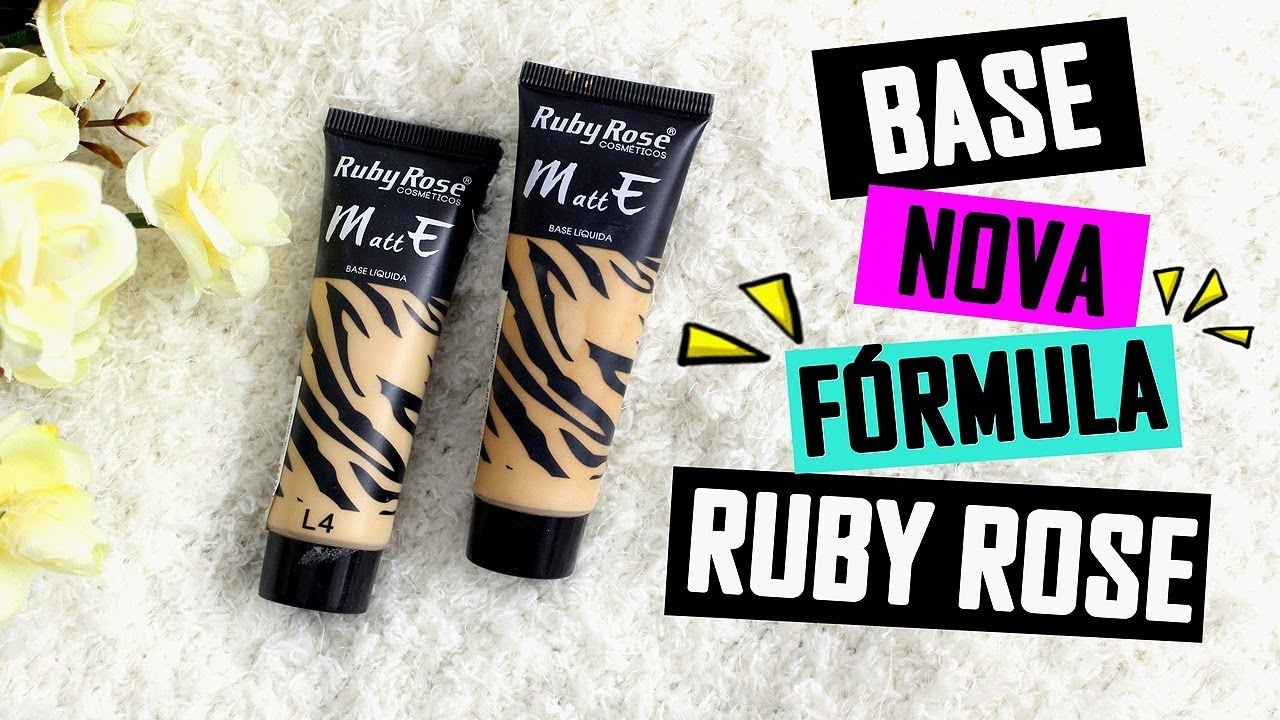 Base Ruby Rose -Nova X Antiga: Qual é melhor? - YouTube