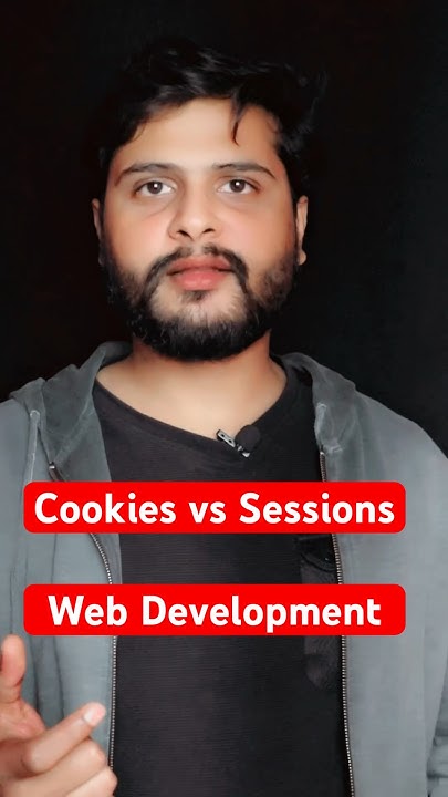 Cookies vs Sessions #shorts #youtubeshorts #webdevelopment #cookies #sessions #coding #server ...