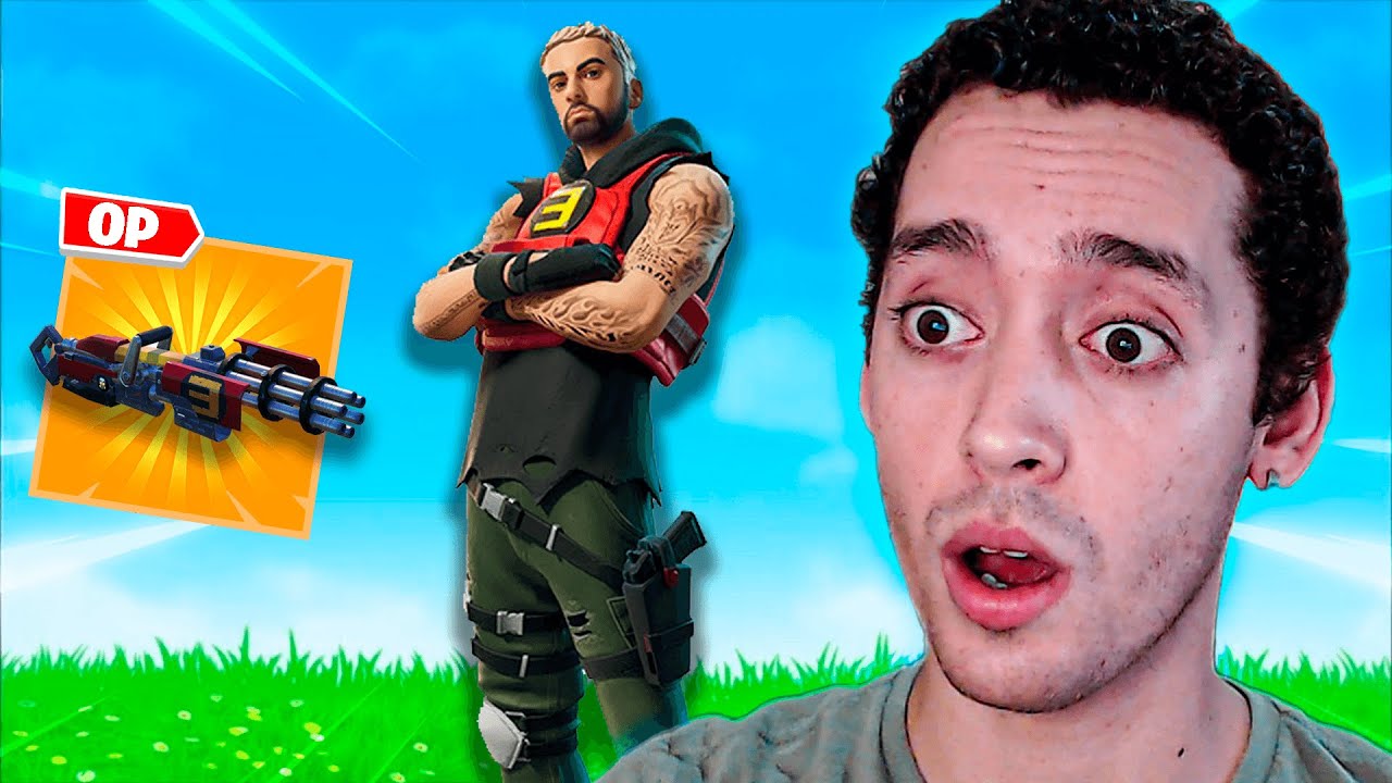 Probamos LA NUEVA MINIGUN de EMINEM de FORTNITE REMIX: CAPÍTULO 2🎙️ ...