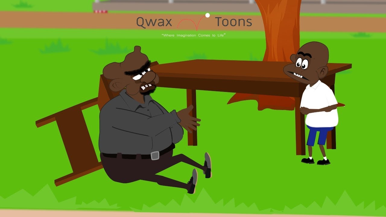 Kila darasa lina mwanafunzi kama huyu | qwaxtoons swahili cartoon ...