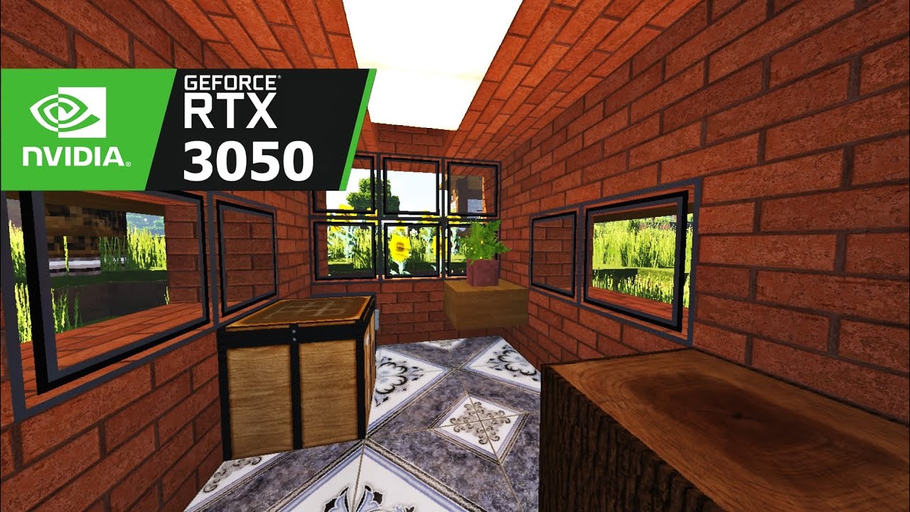 RTX 3050 Minecraft test | Textures + shaders test Minecraft - YouTube