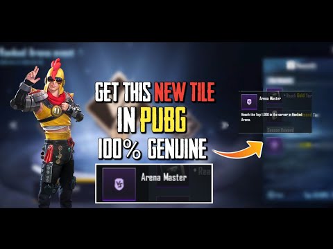 GET Arena master title in PUBG mobile - YouTube