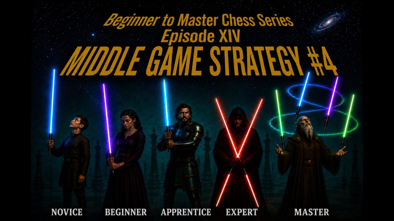 Beginner to Master #14 - Middle Game Strategy #4 - Chess Series - YouTube