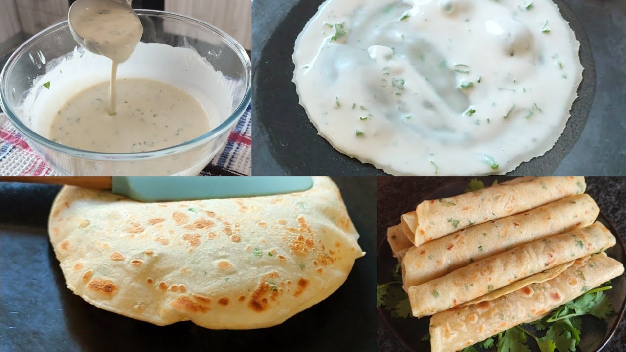 Garlic Flatbread with Liquid Dough Recipe | Quick & Easy No-Knead Bread ...