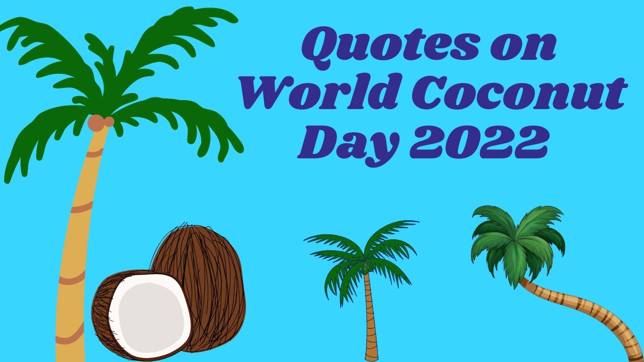 Best Slogans And Quotes On World Coconut Day World Coconut Day Slogans