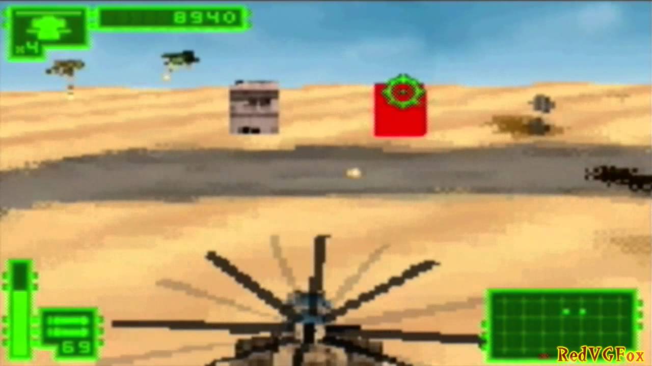 Blades of Thunder - Flight simulator for GBA - Gameplay sample - YouTube