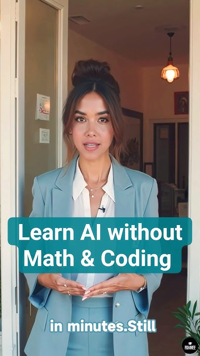 Learn 🤖 AI without Math or Coding?! Here’s HOW! 🤔 | #shorts #trending # ...
