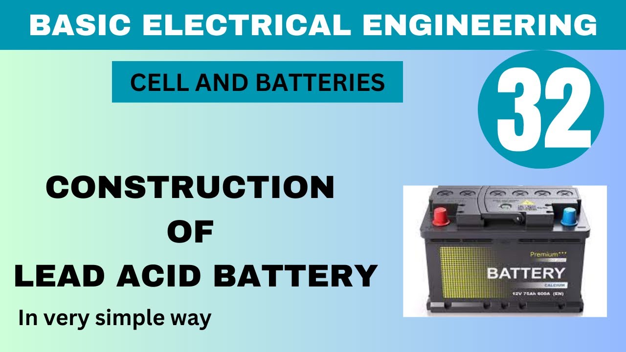 Introduction to construction of Lead Acid Battery | - YouTube