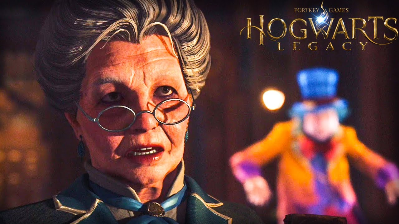 HOGWARTS LEGACY - Library Restricted Section Gameplay Walkthrough part ...