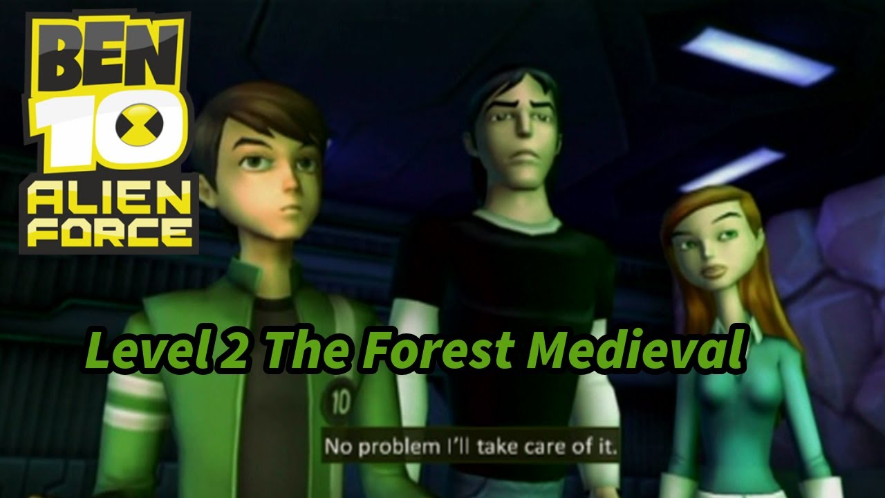 Ben 10 Alien Force The Game - Level 2 The Forest Medieval - YouTube