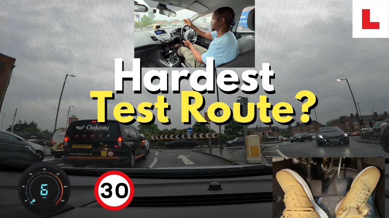 HARDEST Test Route in HENDON? - YouTube