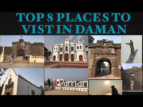 Top 8 Place To Visit In Daman - YouTube