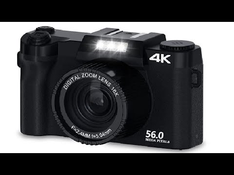Saneen Digital Camera, 4K Cameras for Photography, 56MP Vlogging Camera ...