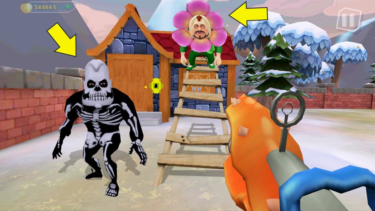 Dark Riddle CHAPTER4 ( Mod Skin SKELETON) New Play Guide : Part 190 ...