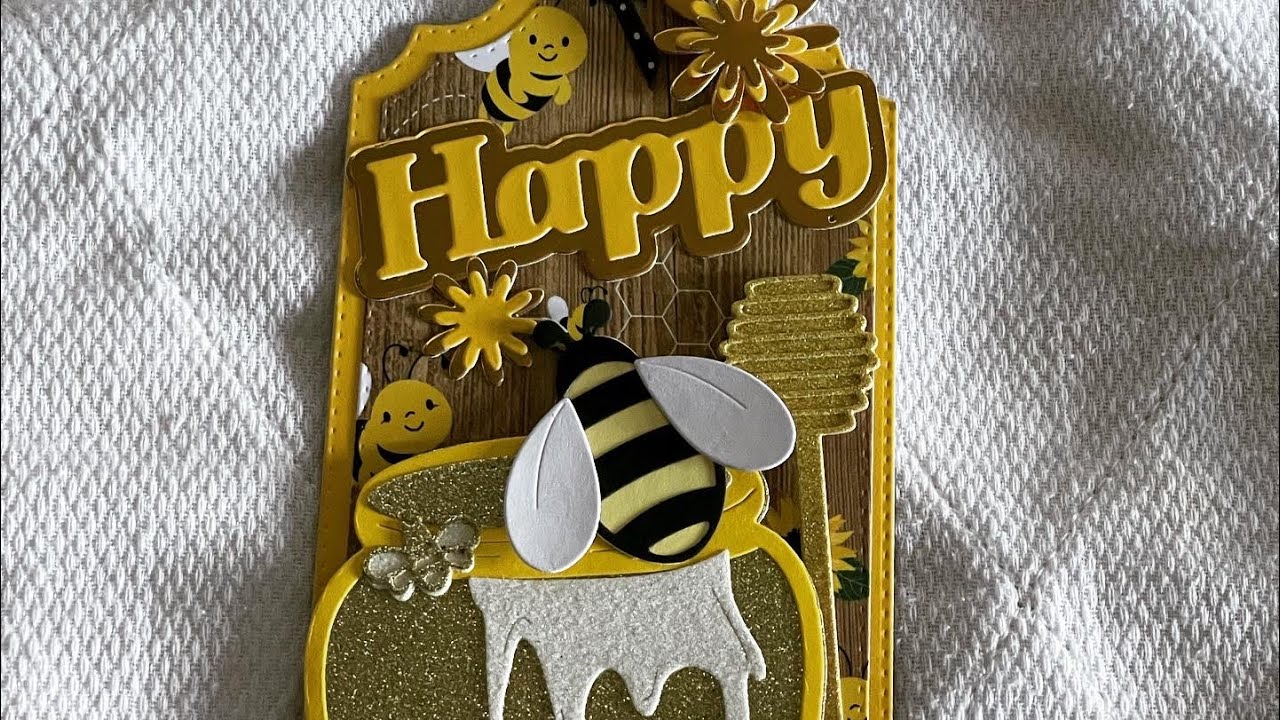 Bumblebee Tags & Pocket card - YouTube