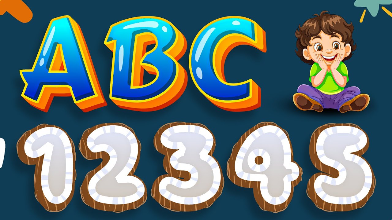 ABCD Alphabet Songs, Shapes & Counting 1-100 Learn Colors & Numbers for ...