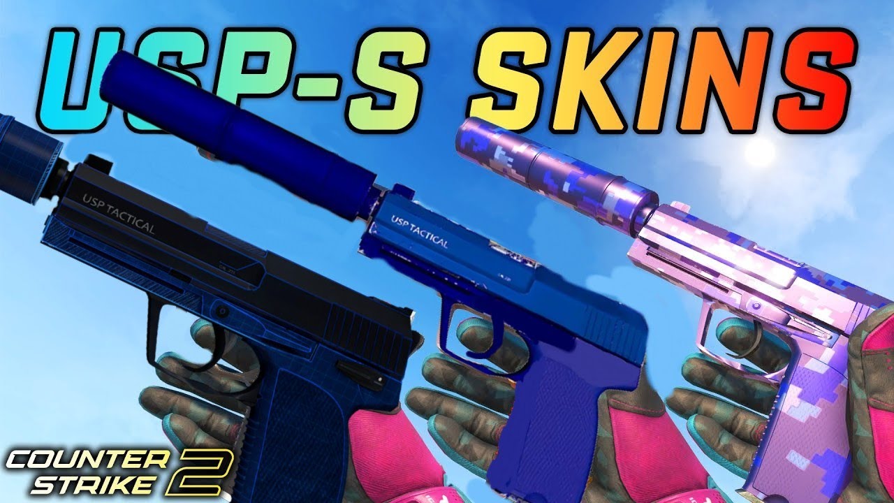 ALL BLUE USP S Skins CS2 (2025) - YouTube
