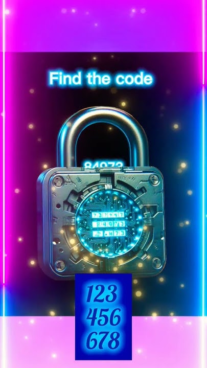 Find the number code👍🏻#shortfeed #codelock #trending # viral short ...