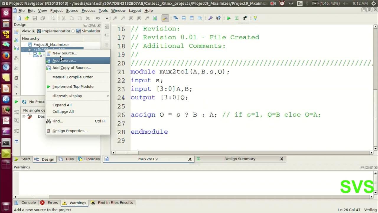 V12 Realizing a maximizer module Structural Description Verilog (July 2017) - YouTube