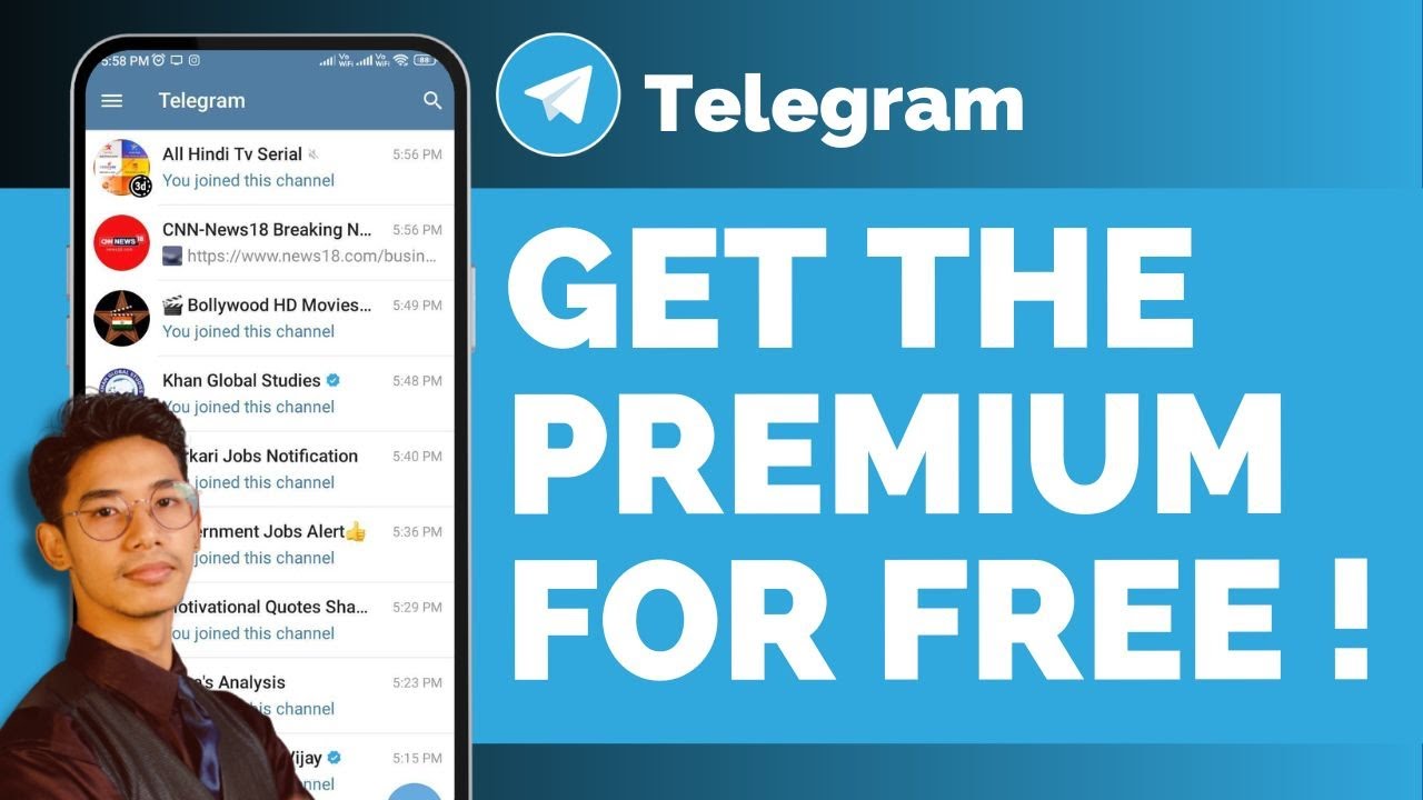 How To Get Telegram Premium For Free || Free Me Telegram Premium ...