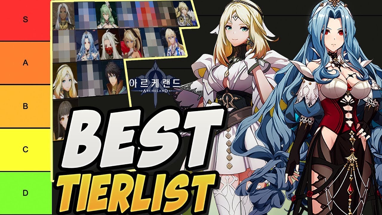 [ Archeland ] Best Tier List & Reroll Guide | 아르케랜드 목록 만들기 KOREAN ...