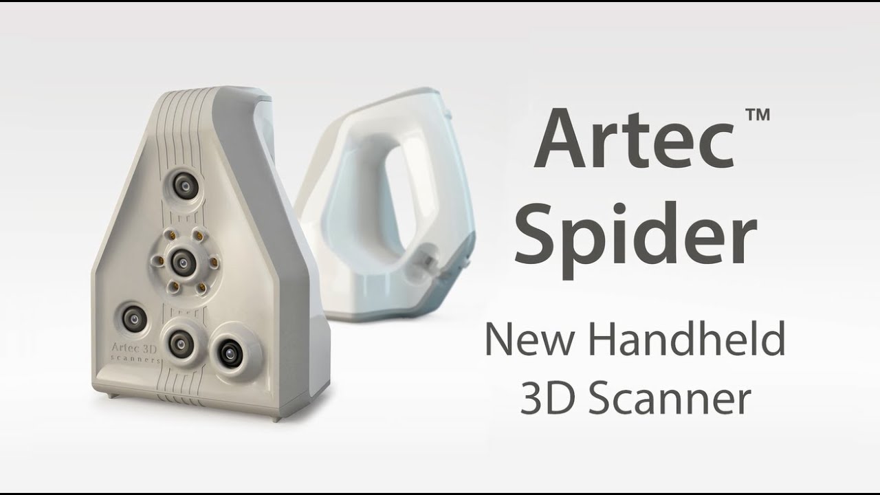 Artec Spider - 3D Handheld Scanner - YouTube