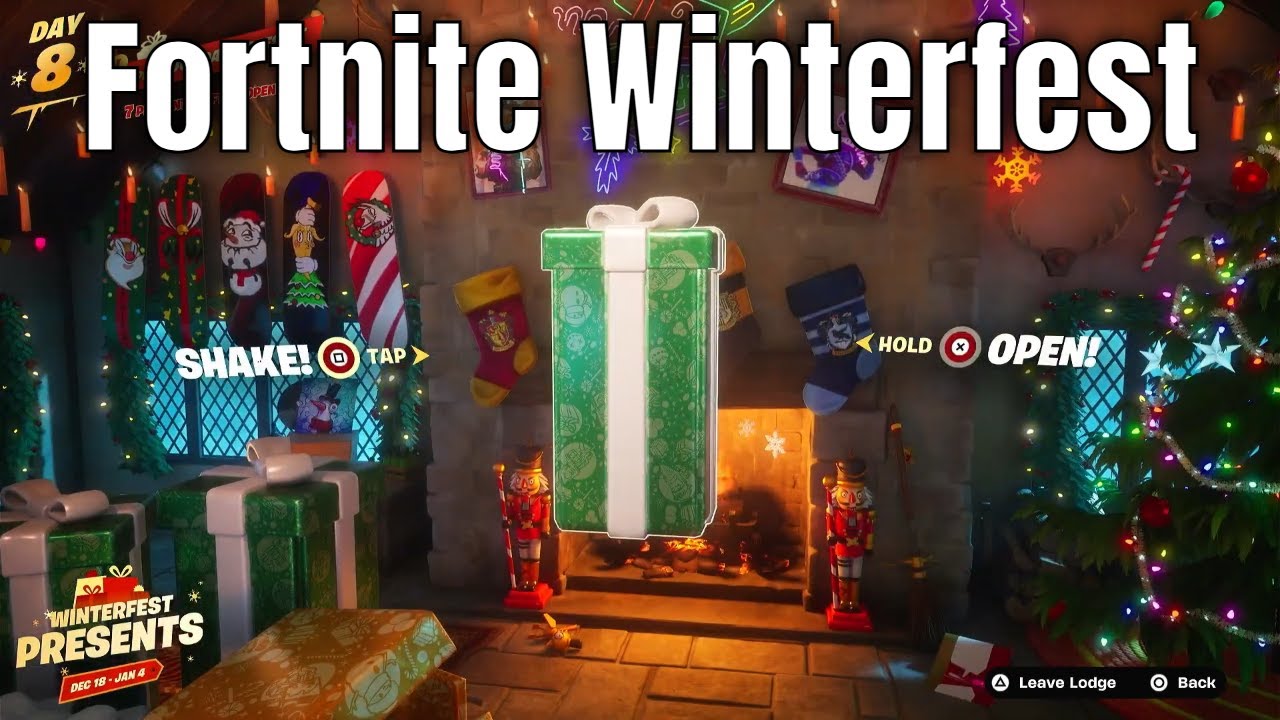 Fortnite Ep1235 - Winterfest 2025-26 Gift 8 - YouTube