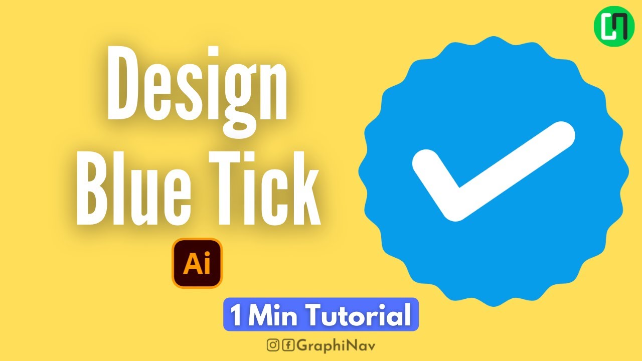 Blue Tick Icon