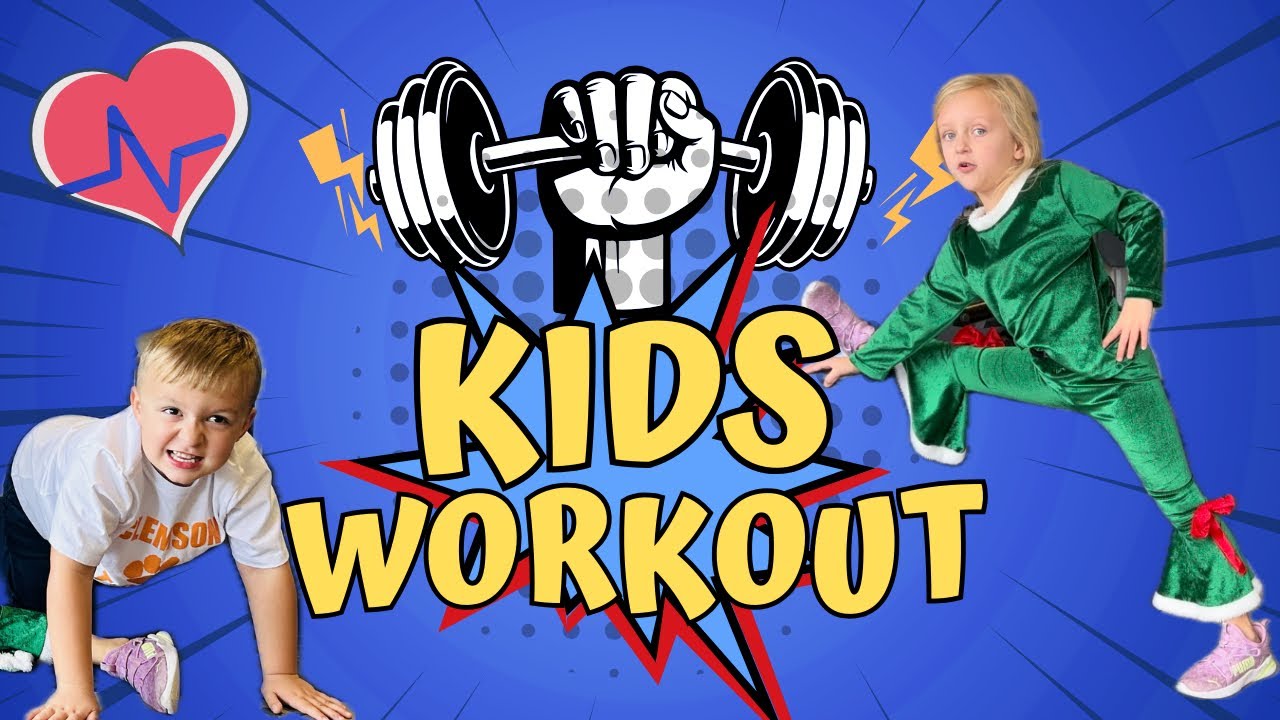 Kids workout and stretching routine | Healthy kids motivation exercise ...