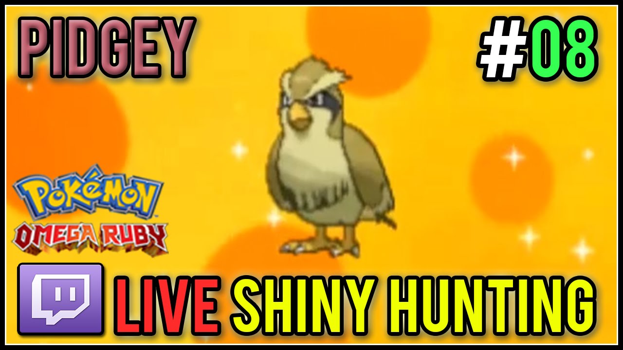 [Live] Shiny Pidgey at 27 Eggs Hatched | Live Shiny Hunt #08 | Pokemon ...