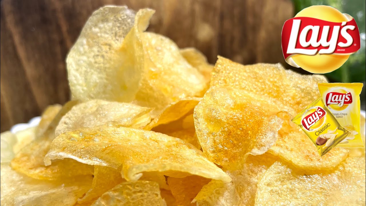 Homemade Lay’s At Home | Potato Chips Recipe | Chips Recipe ...