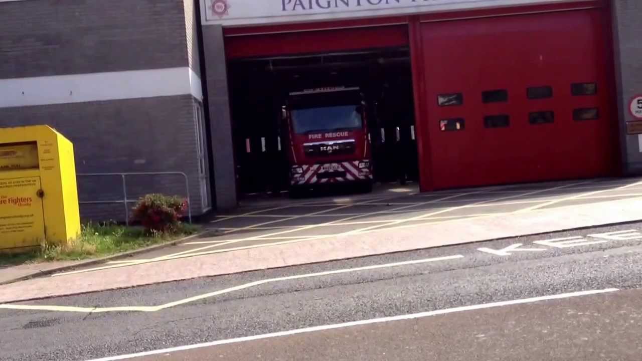 Devon & Somerset fire and rescue service - Paignton - YouTube