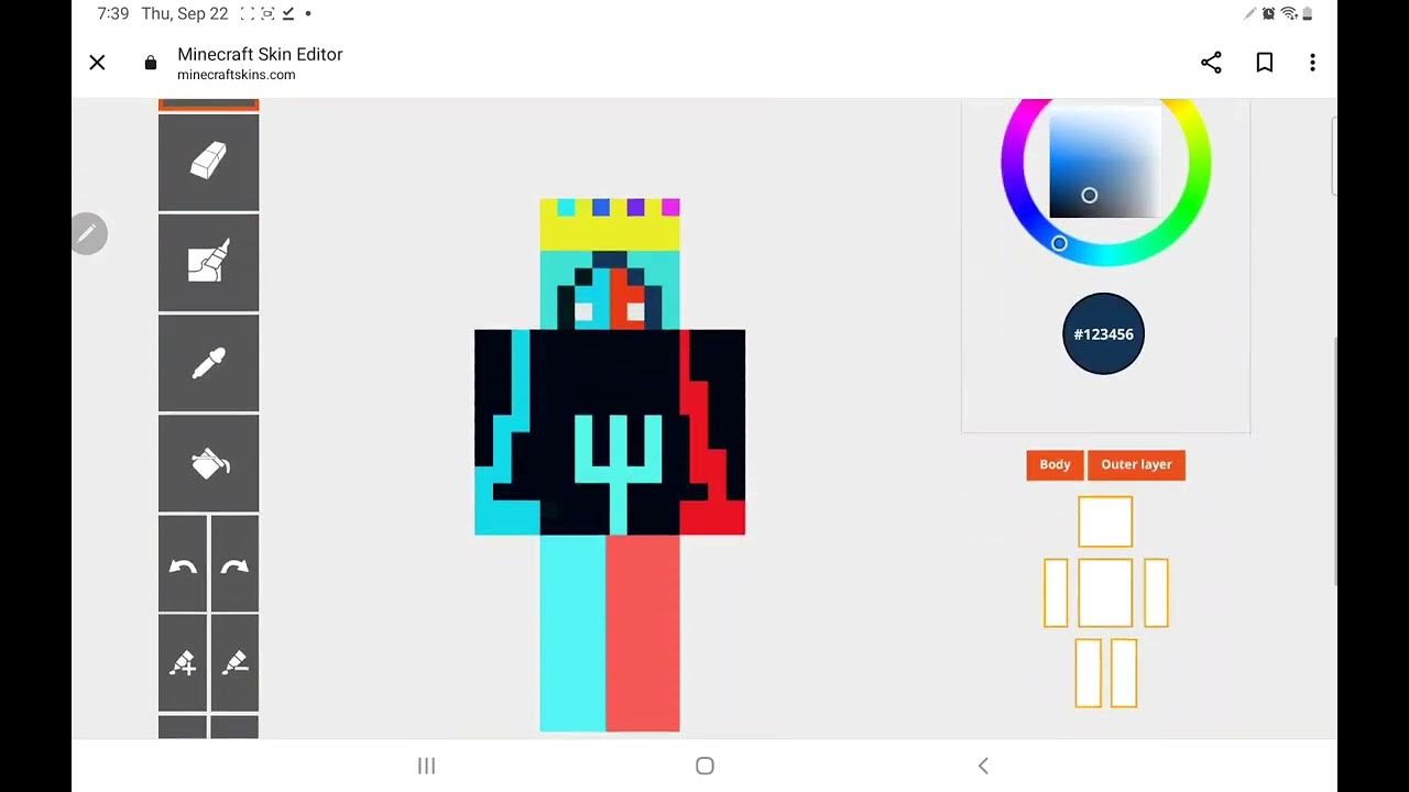 How To Edit Minecraft Skin Part 1 - YouTube