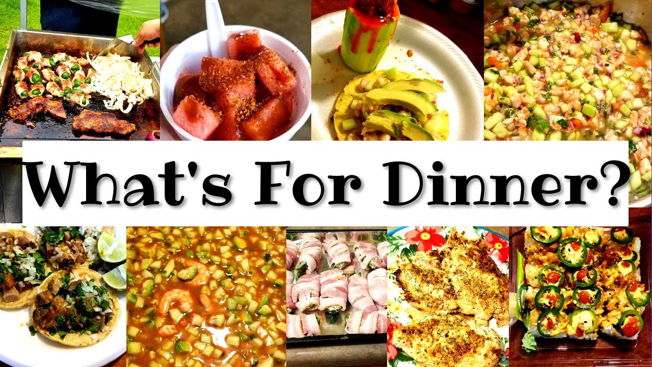 WHAT'S FOR DINNER? EASY DINNER IDEAS TO MAKE AT HOME #WITHME | Crystal ...