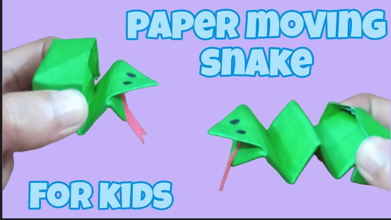 Unbelievably Easy Trick to Create a "Snake in the Box" using Paper ...