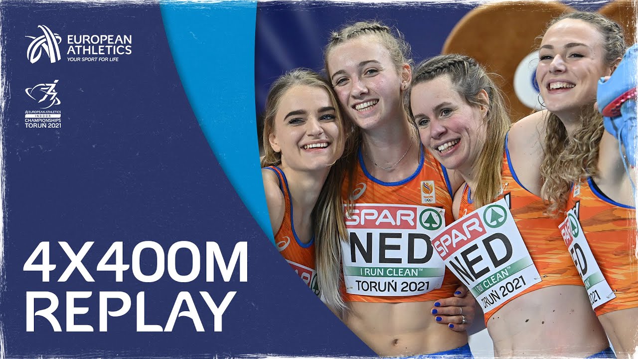 Women s 4x400m Final Torun 2021 YouTube