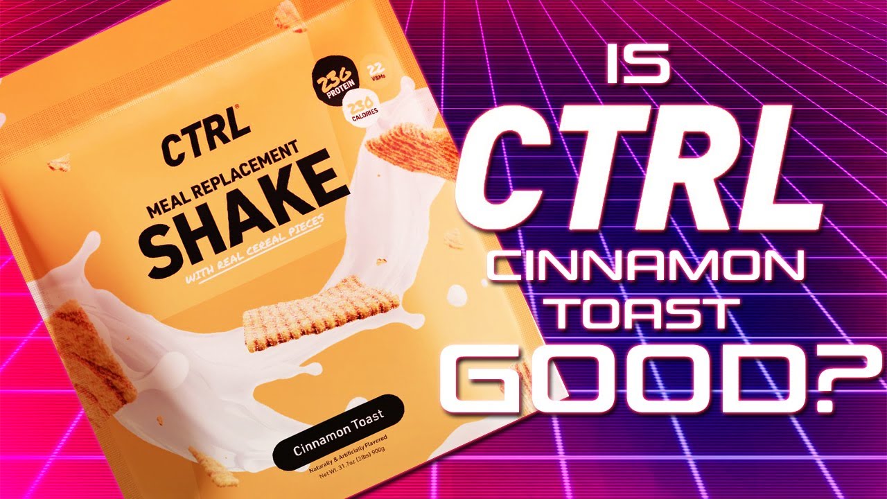 IS IT GOOD? | CTRL Cinnamon Toast Meal Replacement Shake Review - YouTube