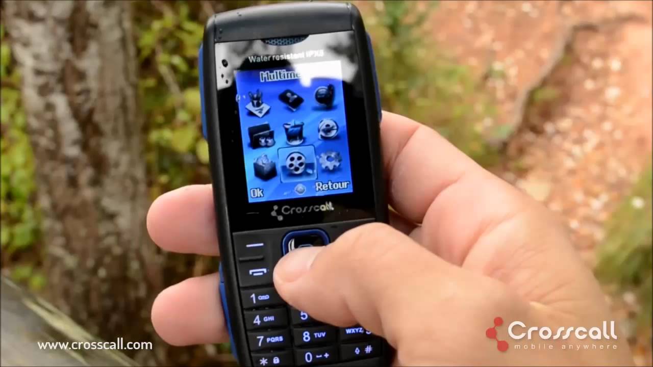 Présentation du téléphone portable Discovery - Crosscall - YouTube