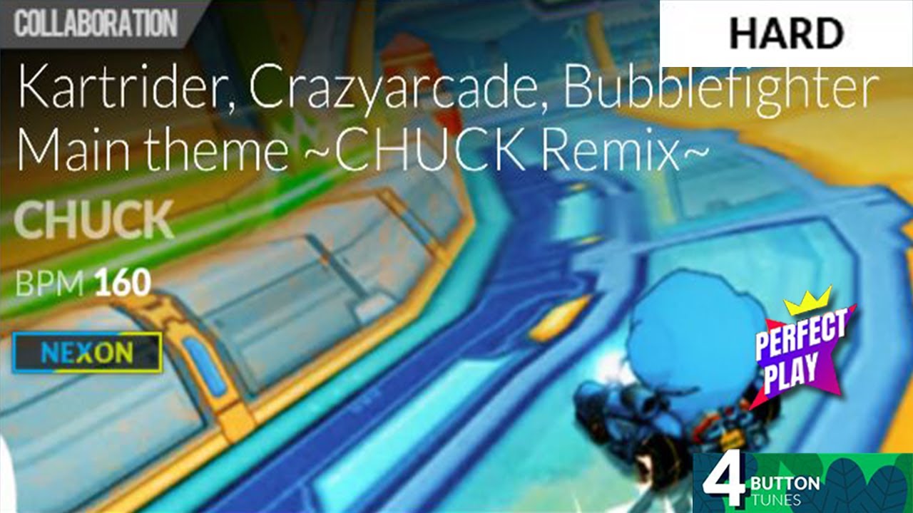 [DJMAX Respect V] Kartrider, Crazyarcade, Bubblefighter Main Theme ~CHUCK Remix~ 4B HD Perfect ...