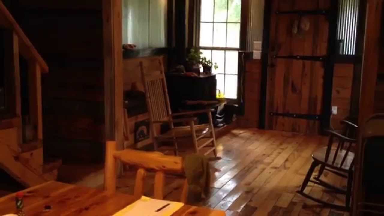 Cabin People: 2014 finished cabin walk-through - YouTube